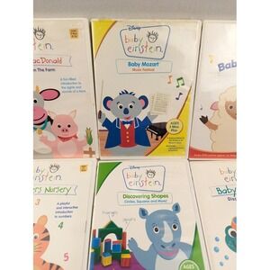 Media | Disney Baby Einstein Kids Learning Dvd Lot Of 6 Educational Fun ...